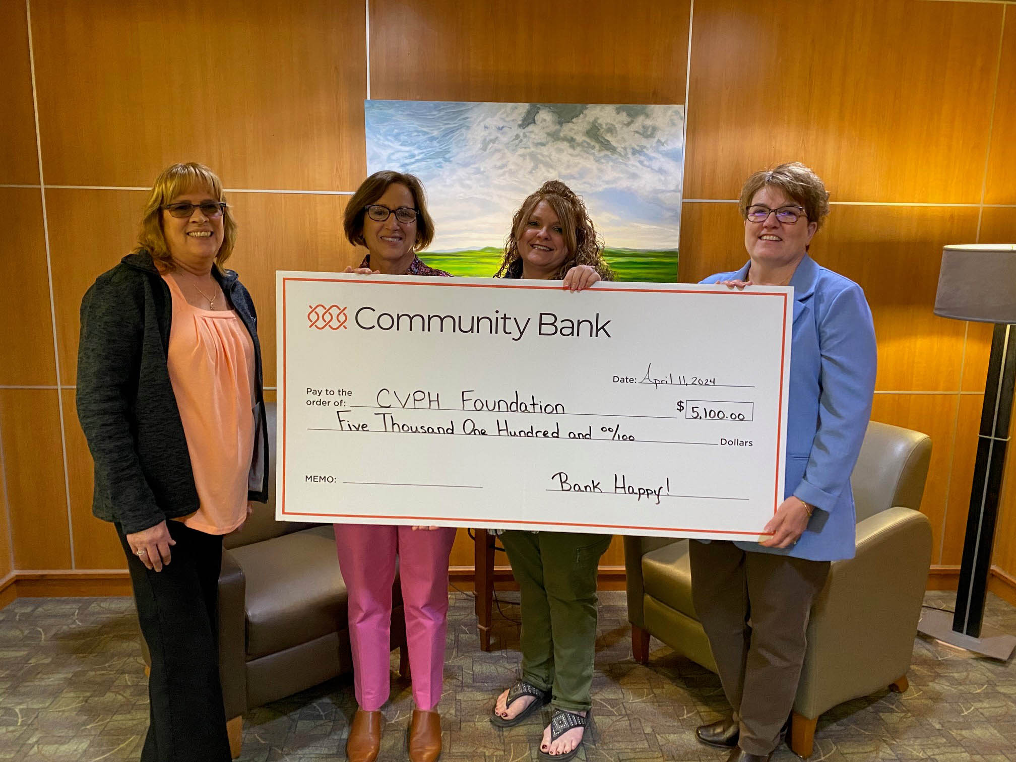 CVPH receives Community Bank donation | News, Sports, Jobs - Adirondack ...